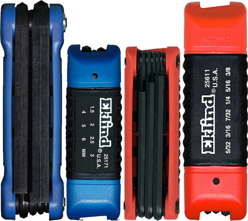 Eklind Metric SAE Hex Fold Up Wrench Key Set 25028 28pc .050-3/8 Inch 1 ...