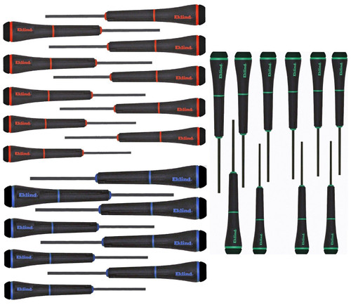 Eklind 28pc Precision Hex Torx Screwdriver Set SAE and Metric Made in ...