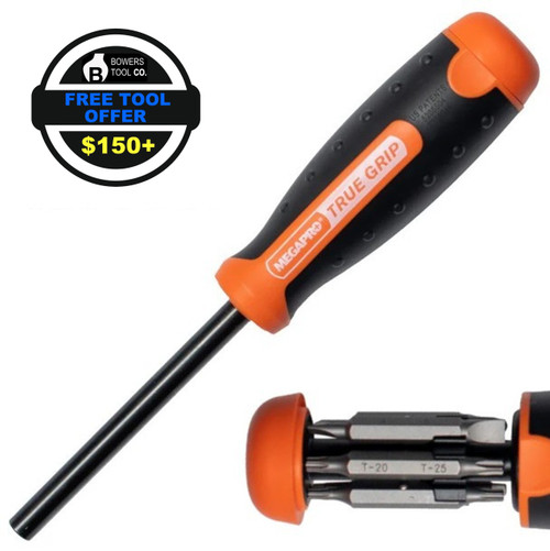Megapro True Grip 13 in 1 Multi Bit Screwdriver Phillip Flat Torx ...