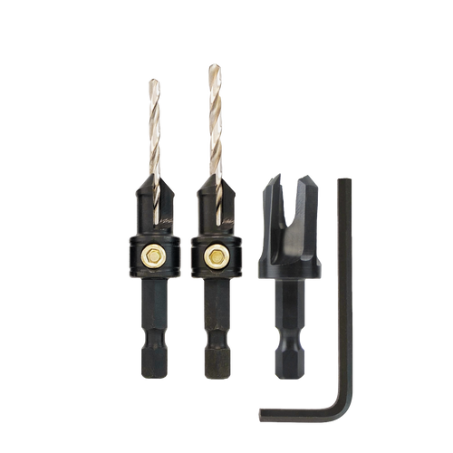 Snappy Countersink and 3/8" Tapered Plug Cutter Set 40333 Made in USA ...