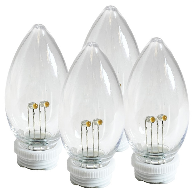 Ultra-Bright LED Window Candles with Timer & Suction Cup - Shatterproof ...