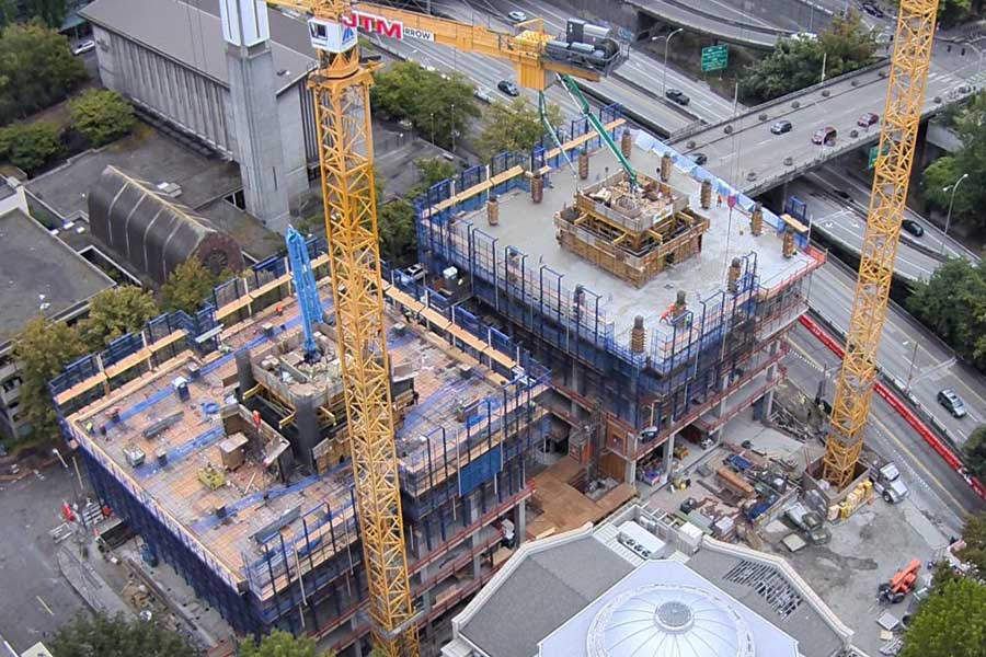 OVATION TOWERS HELP RESHAPE SEATTLE SKYLINE - Ceco Concrete Construction