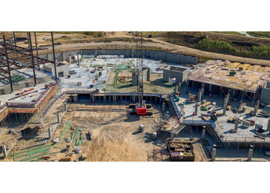 Concrete Formwork Applied Underwriters Headquarters | Ceco Concrete