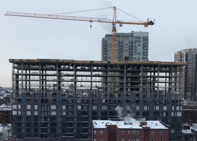 Concrete Formwork Services The Larking | Ceco Concrete Construction