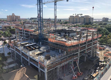 Concrete Frame Services The 360 Rosemary | Ceco Concrete Construction