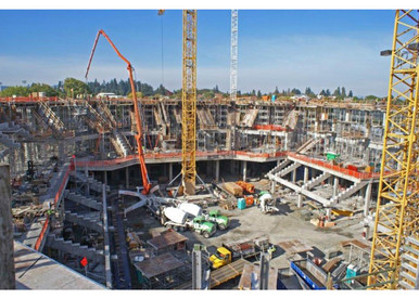 Concrete University of Oregon Matthew Knight Basketball Arena - Ceco