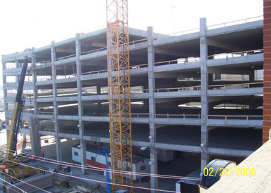 Concrete Formwork Metro Parking Garage - Ceco Concrete
