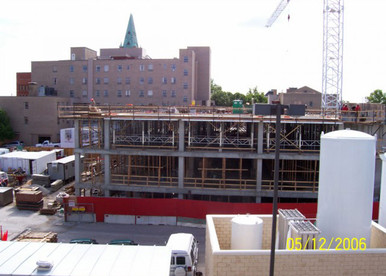 Concrete Formwork Cardinal Glennon Hospital - Ceco Concrete