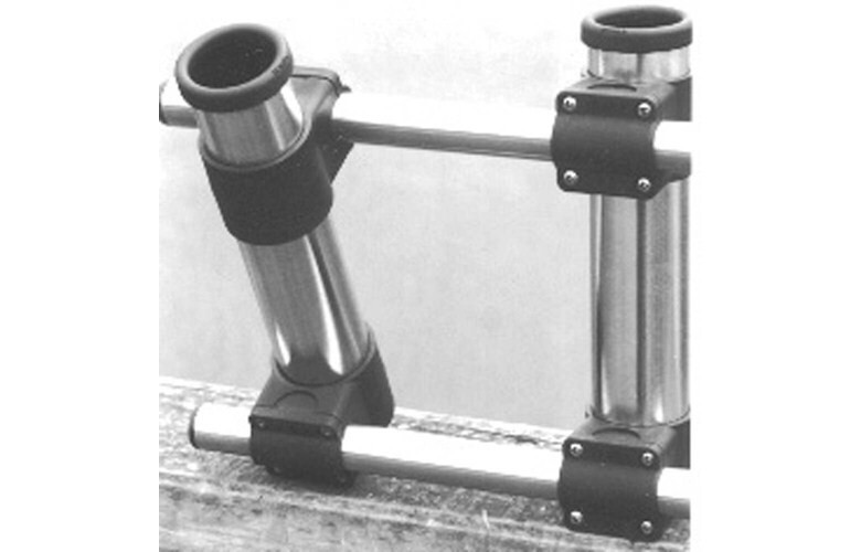 Rod Holder - S/Steel Rail Mount