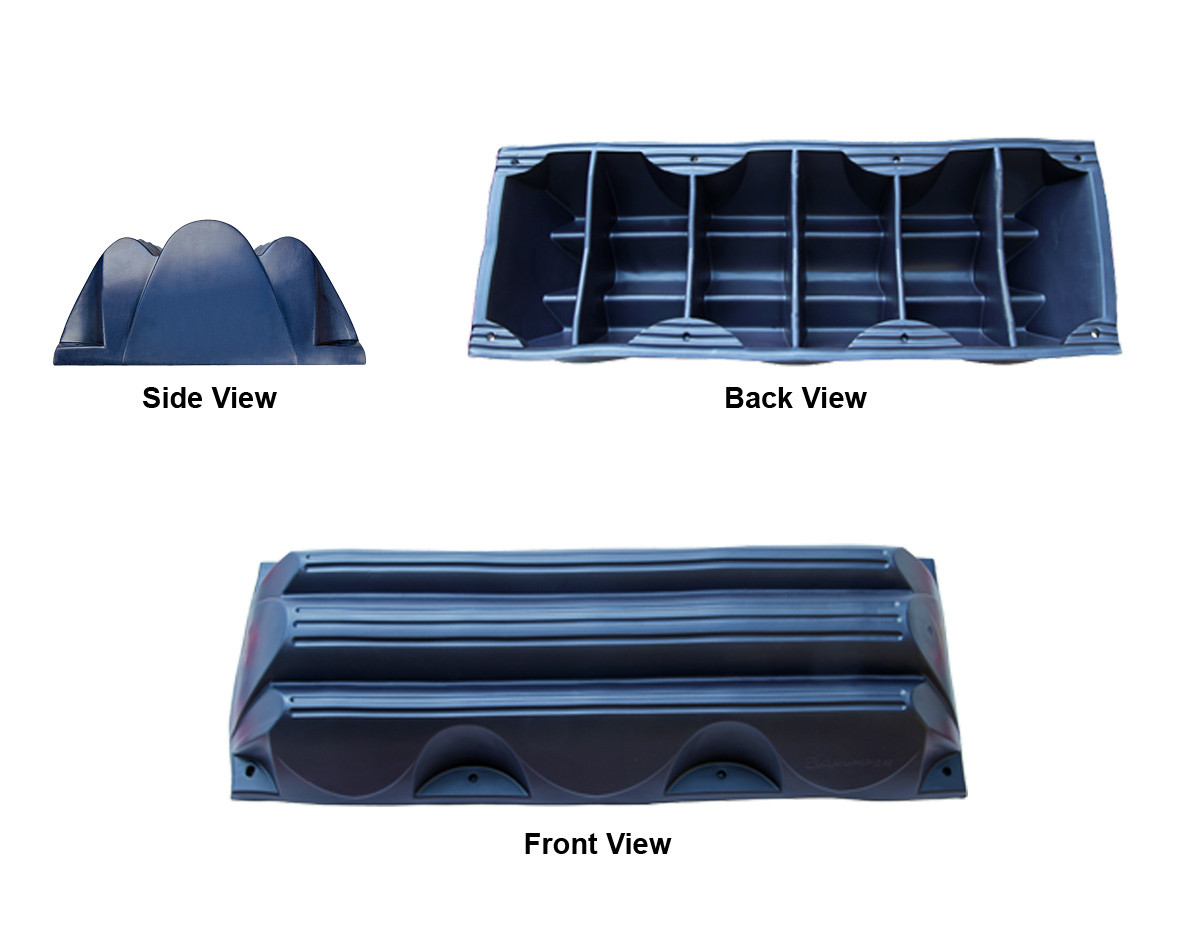 Fender Dock B100 Blue 950x350x180mm