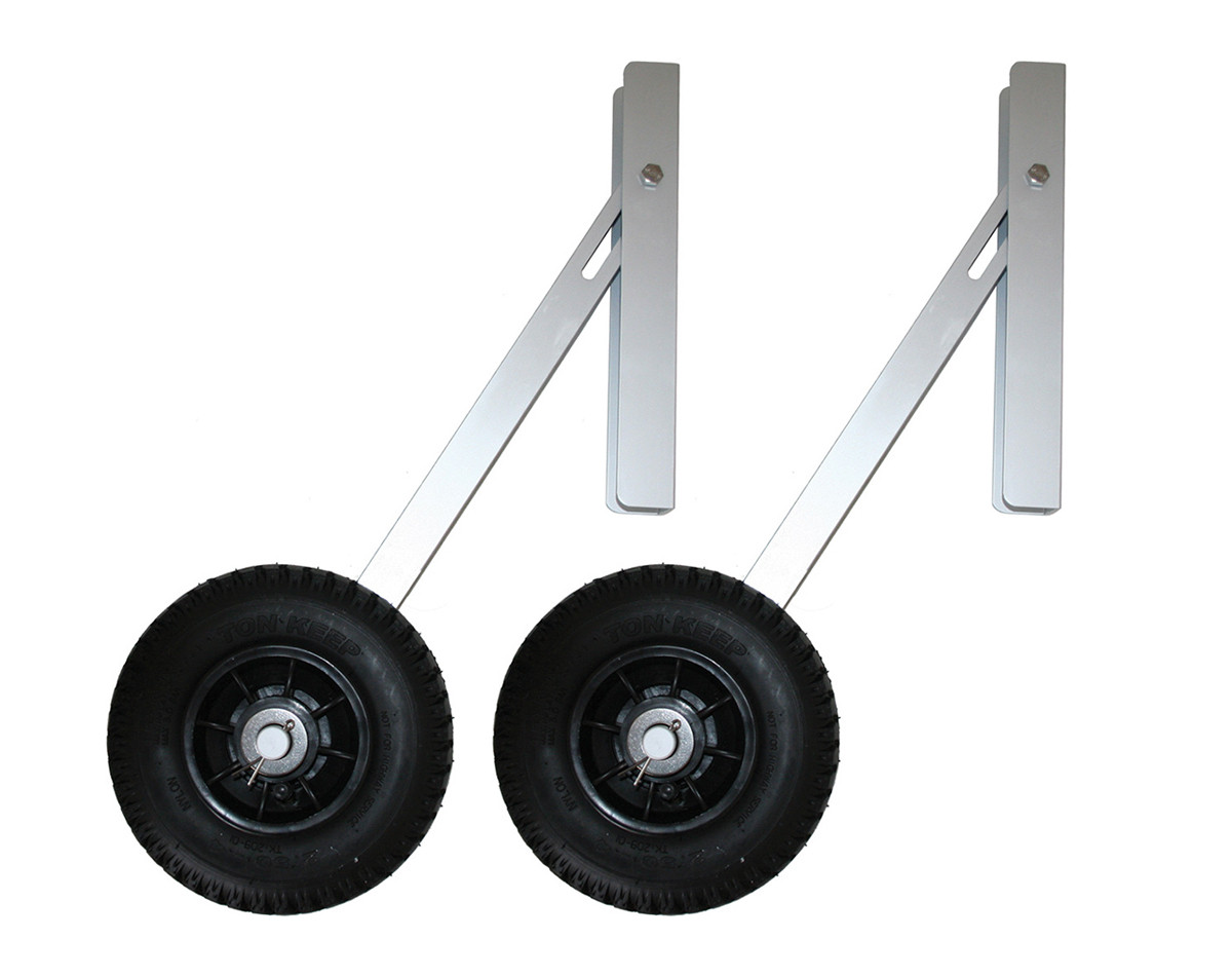 Boat Mover Pneumatic Wheels Aluminium 200mm Pair