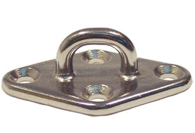 Diamond Eye Plate - Stainless Steel
