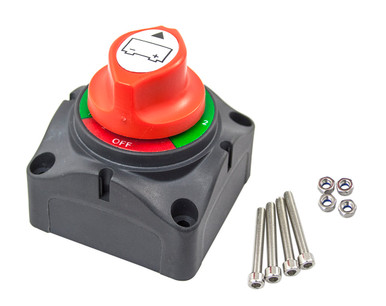 Dual Battery Selector Switch 4 Position 1-2-Both-Off