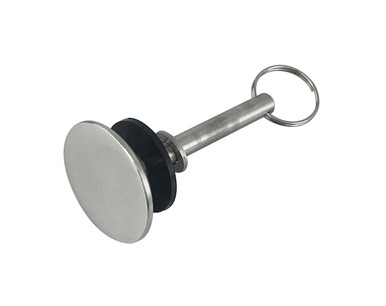 Flush Hatch Cover Pull Stainless Steel 56mm