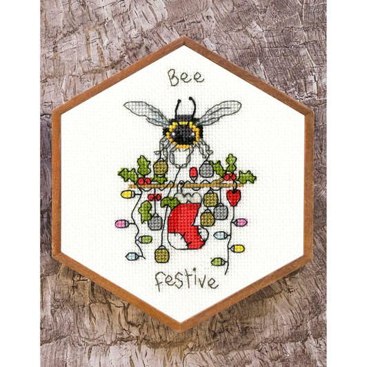 Bothy Threads Bee Happy Counted Cross-Stitch Kit