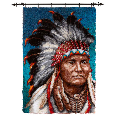 Herrschners Chief Kit & Hanger Latch Hook Kit