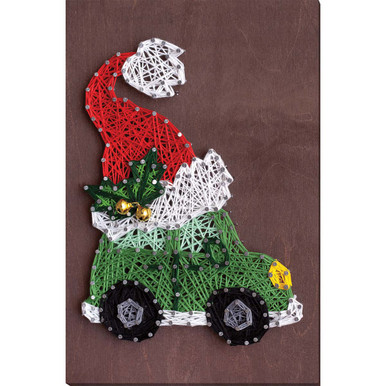 Abris Art Christmas Car String Art Kit