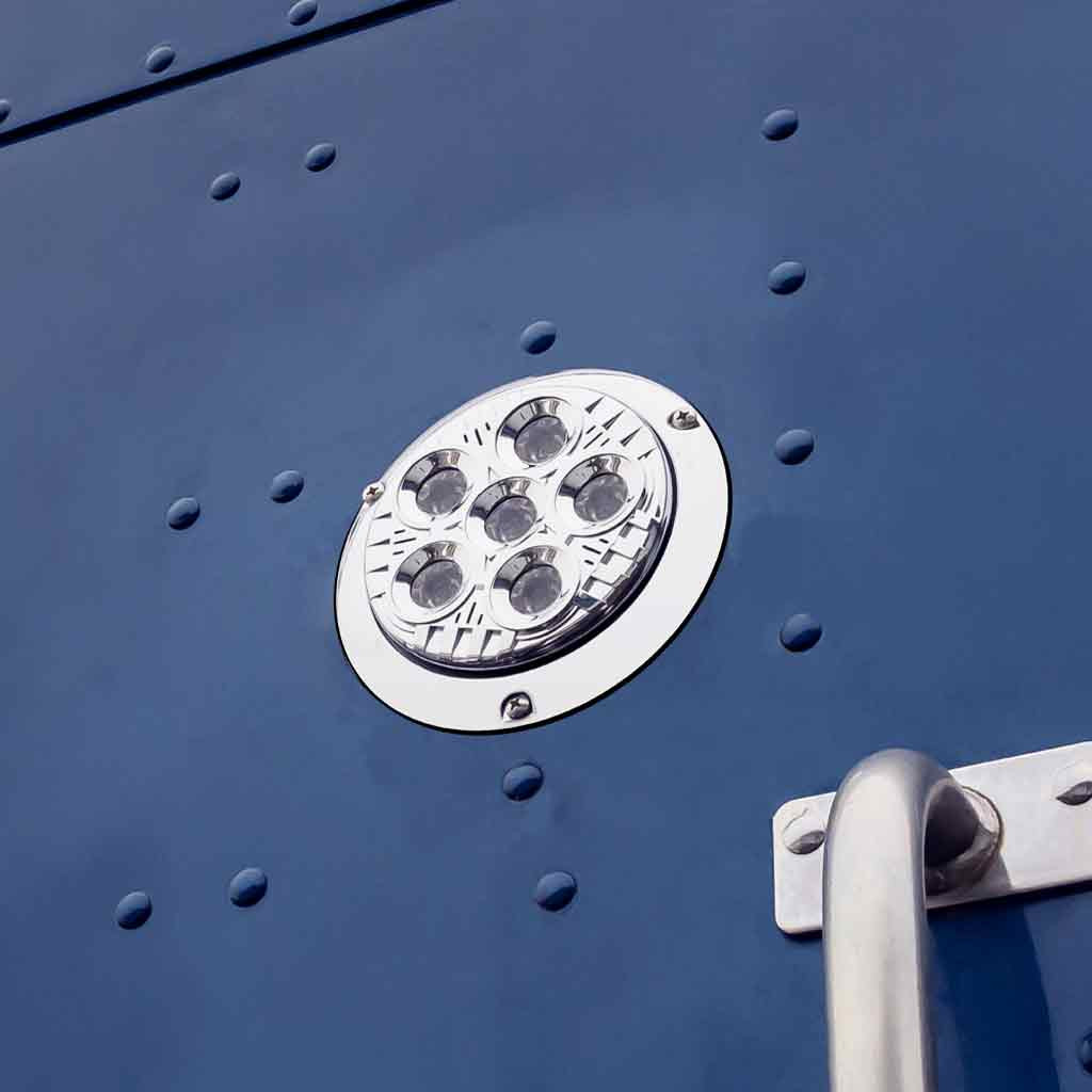 Trux TLED-UX7 5" Legacy Series Chrome Round Spot Beam LED Work Light