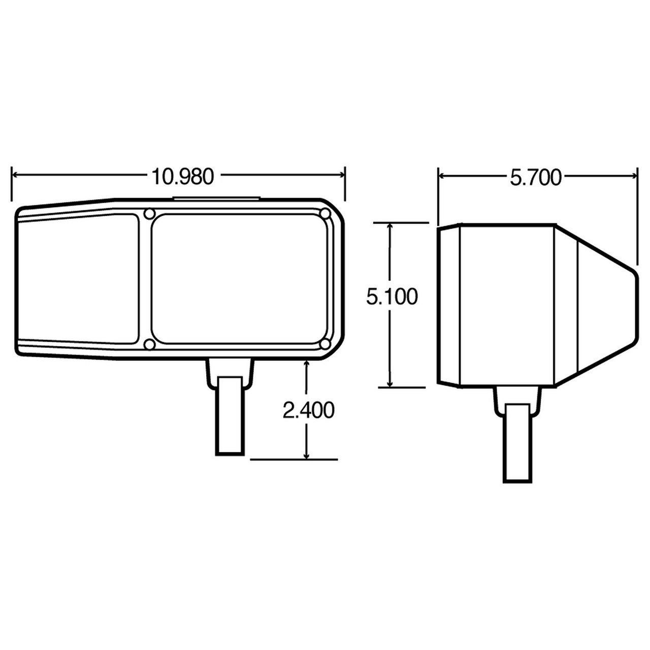 Truck-Lite 80900 Snow Plow / ATL DRL Light Kit W/PE Connectors