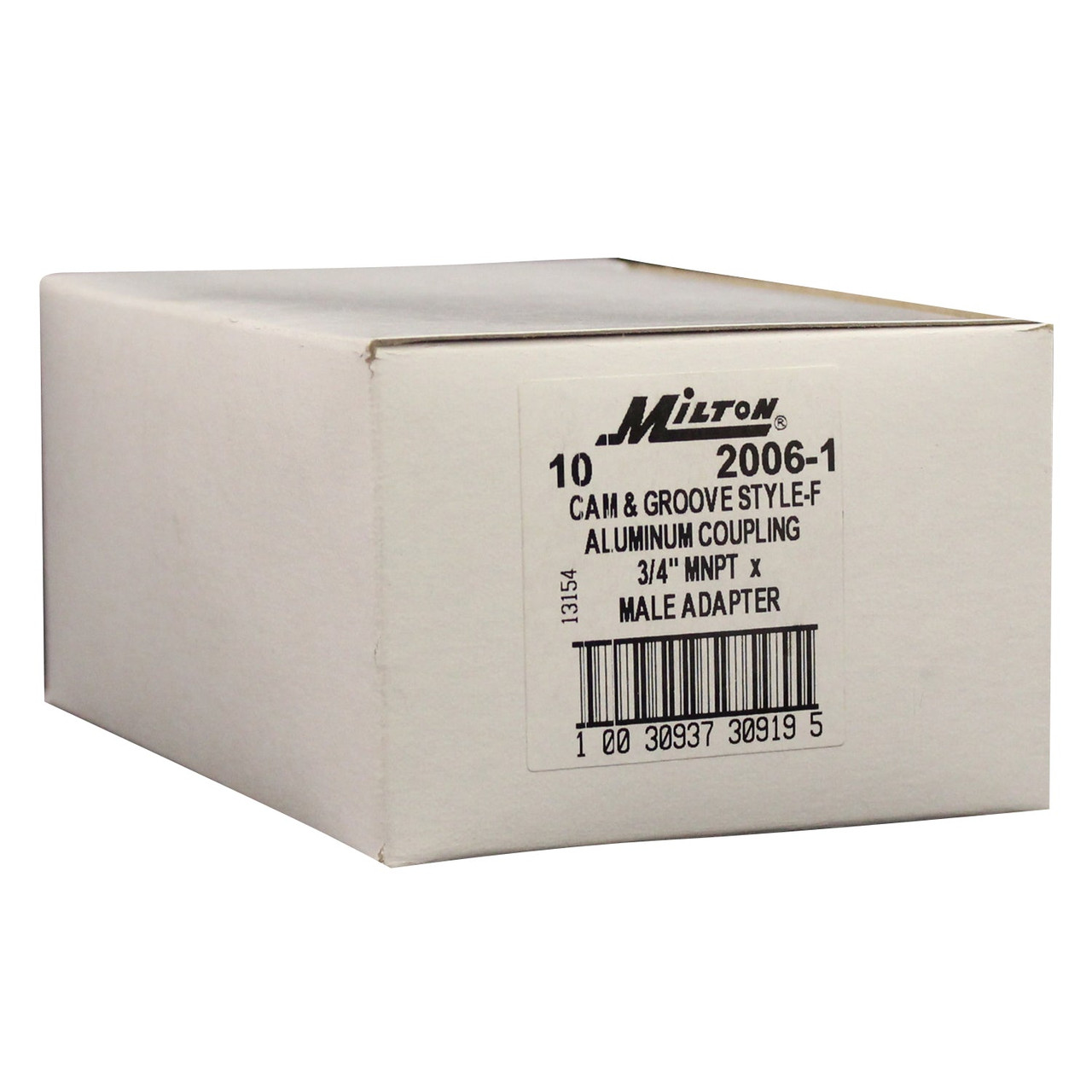 Milton 2006-7 Style-F - 3" NPT x Male Adapter