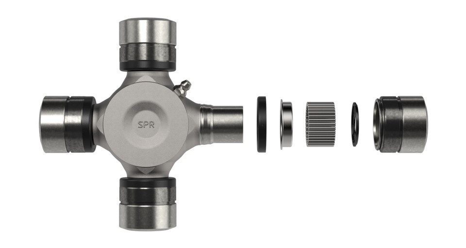 SPL70-4X Dana Spicer 1550 Axle U Joint Greasable