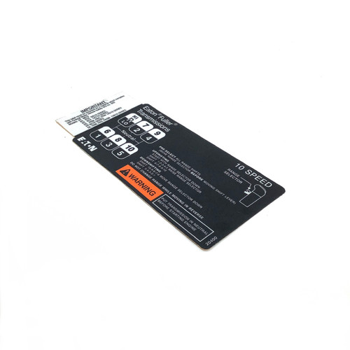20400 Eaton Fuller Transmission Shift Label