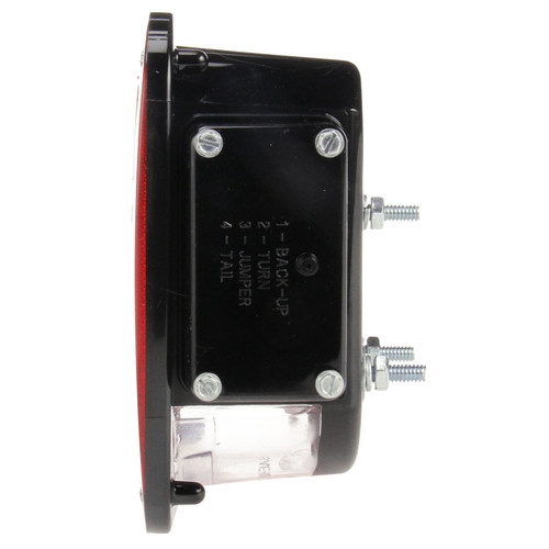 4017 Truck-Lite Red Backup Tail Lamp Box Light, Replaces GM Medium and ...