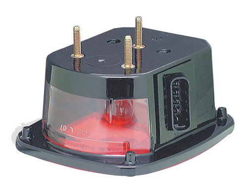 Grote 53650 S/T/T Light Red Supernova LED W/Lic Double Oe Connection