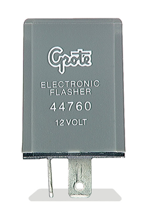Grote 44760 Flasher, 4/2 North American (Iso) Pin Out, 3 Terminal