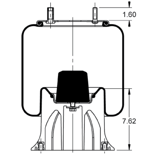 AS-8332 Triangle Contitech Air Spring Bag
