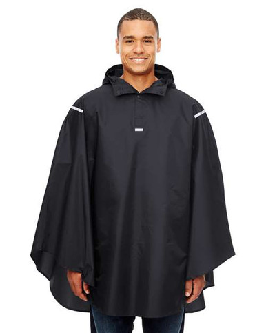Team 365 TT71 Unisex Zone Protect Packable Poncho - SweatshirtStation.com