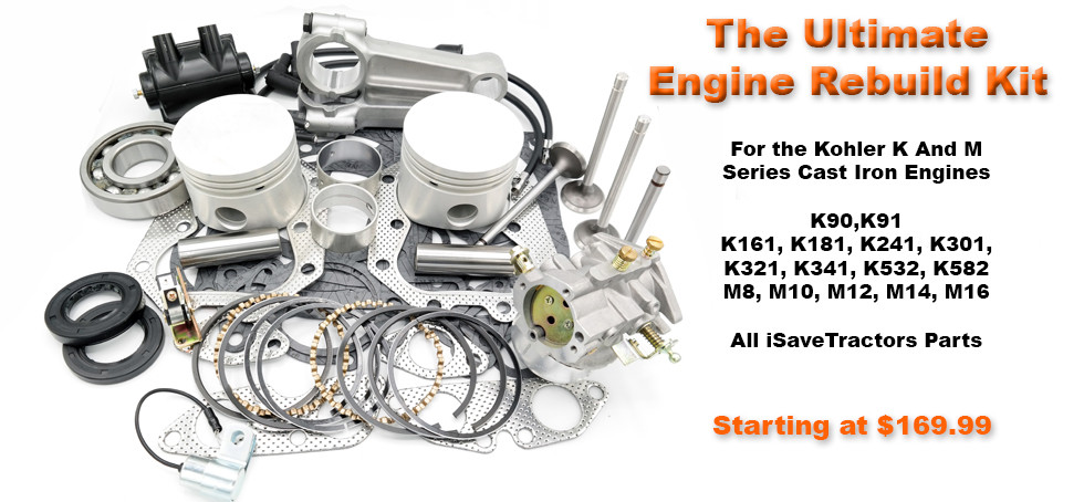 iSaveTractors - Your Source for Kohler K Engine Parts and Vintage ...