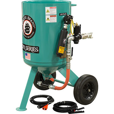 BLAST POT, PORTABLE, 6.0 CU FT (170 LITERS), PRESSURE RELEASE SYSTEM ...