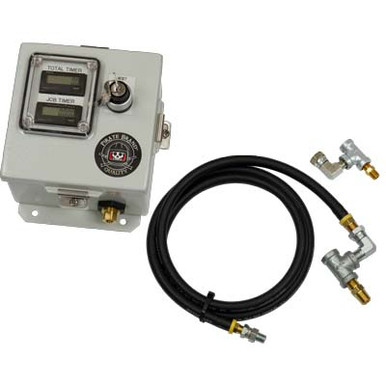 ONE OUTLET TIMER CONTROL BOX W/ KEY RESET & MOUNTING BRACKET FOR SINGLE ...