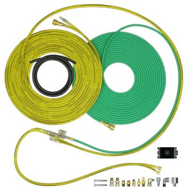 55' ABRASIVE CUTOFF KIT, PNEUMATIC, PER OUTLET, (CUSTOMER INSTALLED ...