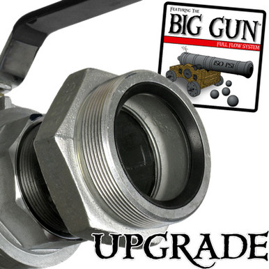 3" BIG GUN INLET UPGRADE, SPH PINCH BULK (FACTORY INSTALLED) - Pirate Brand