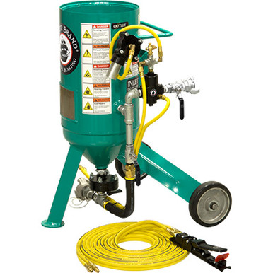 BLAST POT, PORTABLE, 0.5 CU FT (14 LITERS), PRESSURE RELEASE SYSTEM ...