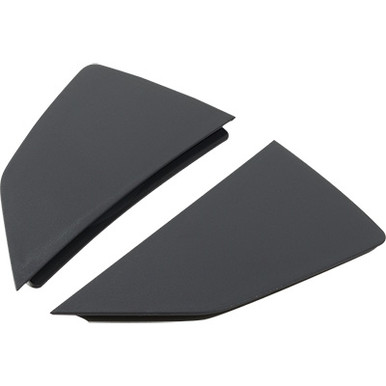 RPB® Z4® SIDE WINDOW BLOCKERS, SOLID GRAY (PAIR) - Pirate Brand