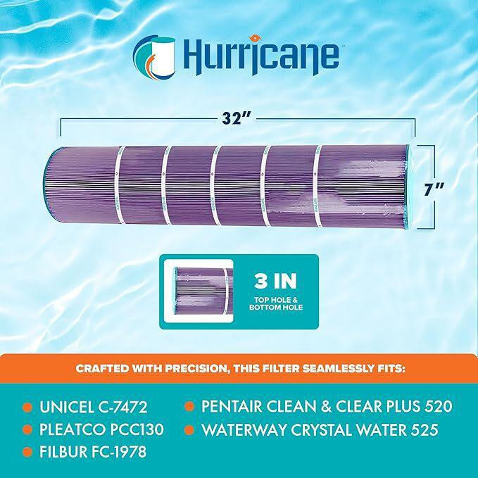 Pentair Clean & Clear 520 ( 4 Pack ) Platinum Purple Filters