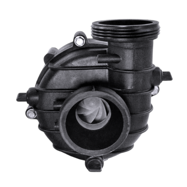Dura Jet Wet End 3HP, Balboa 2" In x 2" Out - Canada Hot Tub Parts