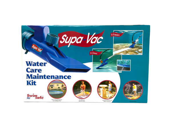 Supa Vac Pool Water Care Maintenance Kit