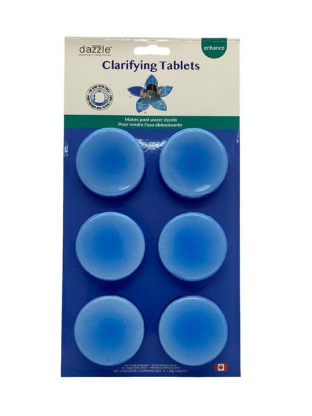 Dazzle Clarifying Tablets, 6 Pack | Canada Hot Tub Parts