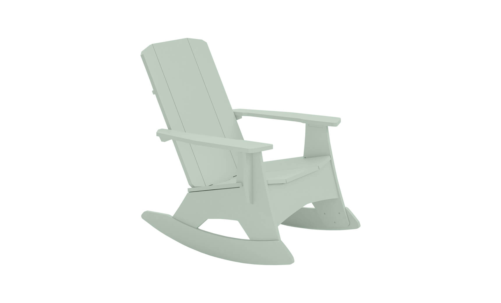Ledge Lounger® Mainstay Adirondack Chair Rocker Sage Green — Planner 5D