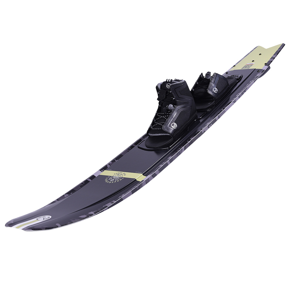 HO Sports Hovercraft Fluro Camo Large Slalom Ski with Stance 110 Front ...