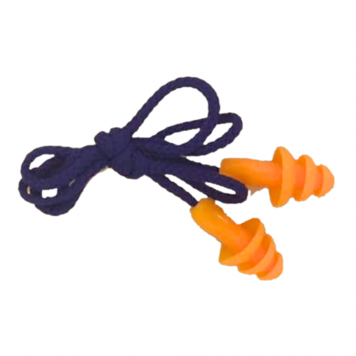 Silicone Ear Plugs with String
