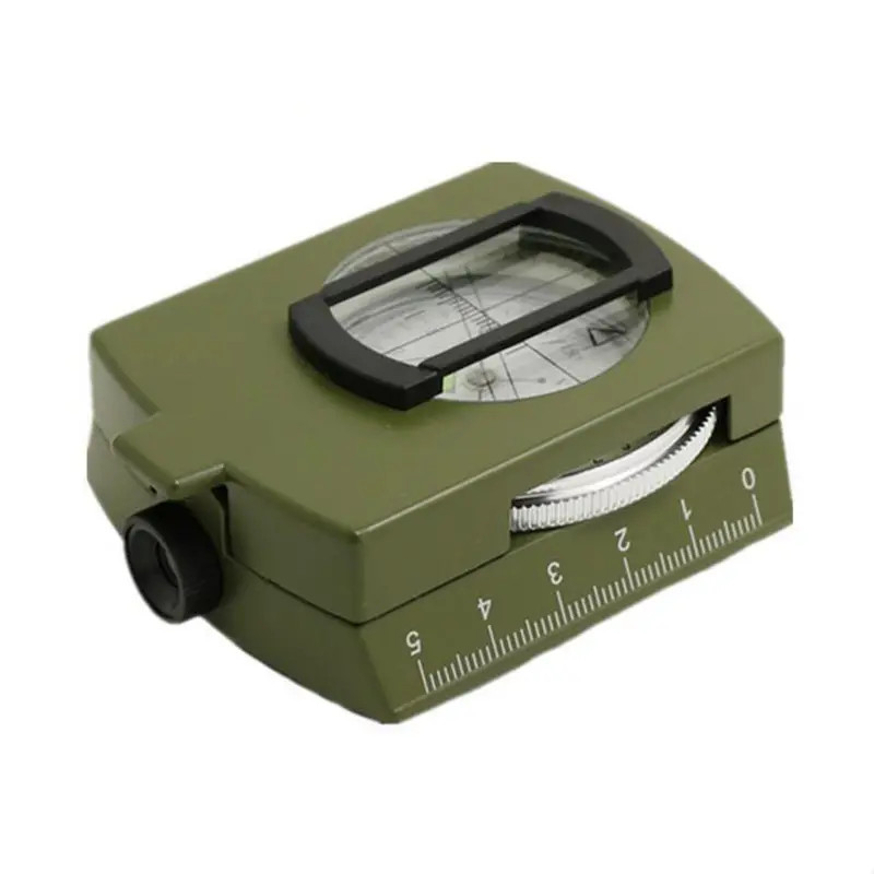 Multi-Purpose Compass for Outdoor Activities Survival Army Green