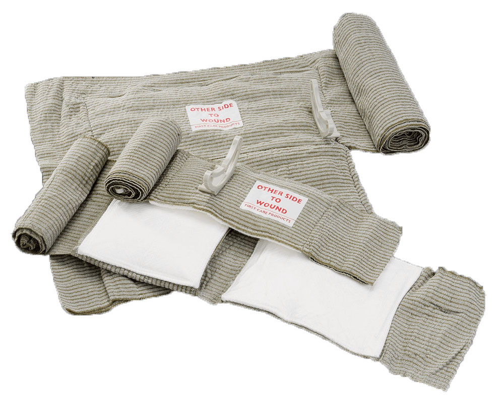 4" Israeli Bandage with Pressure Bar - Lot of 10 - Israeli First Aid