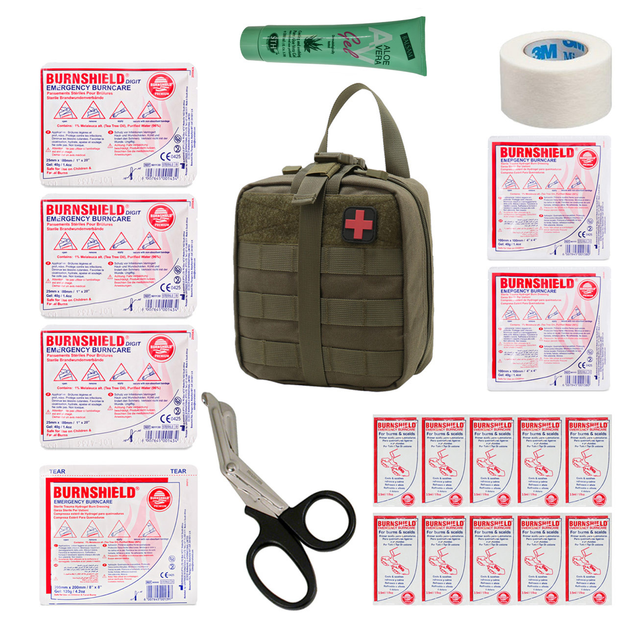 Emergency Burnshield Burn Kit - Israeli First Aid