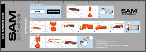 SAM Soft Shell Splint 12" XL - Israeli First Aid