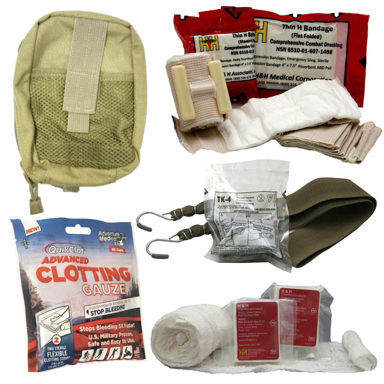 IFAK Component Individual First Aid Kit - Israeli First Aid